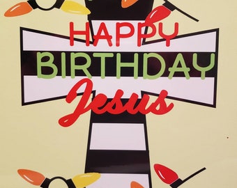 Jesus Birthday Decor - Etsy