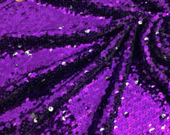 Purple Sequin Fabric | Etsy
