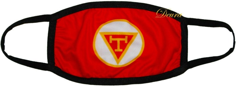 Masonic ROYAL ARCH RAM Mason Red Face Dust Mask Freemason - Etsy