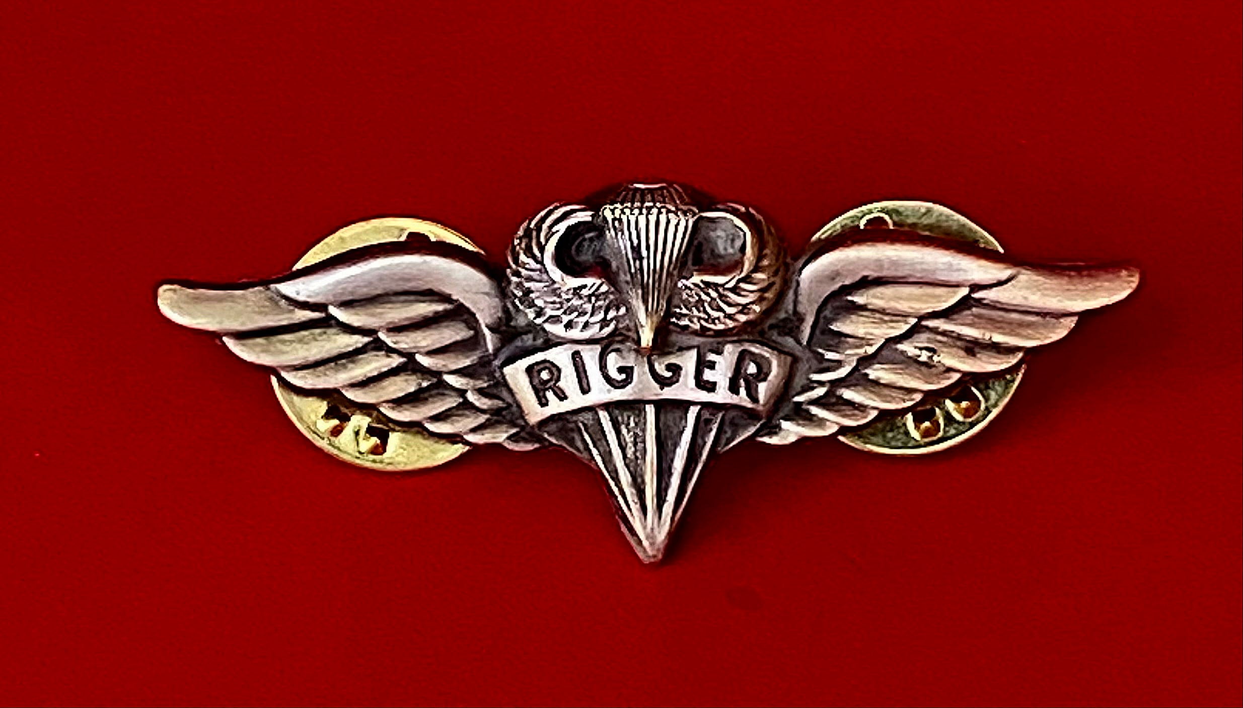 Airborne Rigger Jump Wing Badge Insignia US Army Parachute Military Hat ...