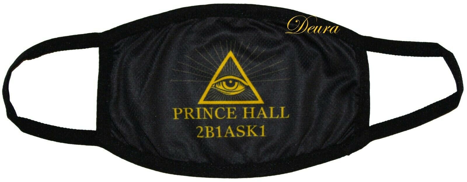 Masonic PRINCE HALL 2B1ASK1 Mason Black Face Dust MASK | Etsy