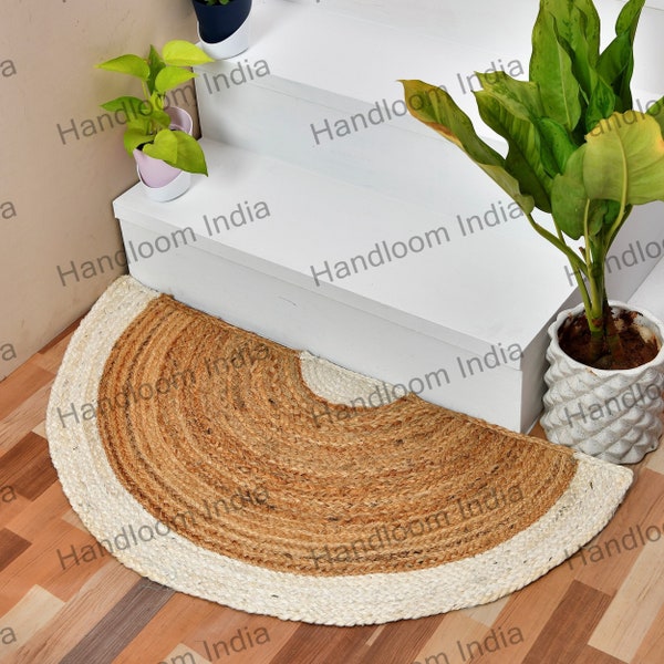 Half Moon Jute Rugs - Etsy