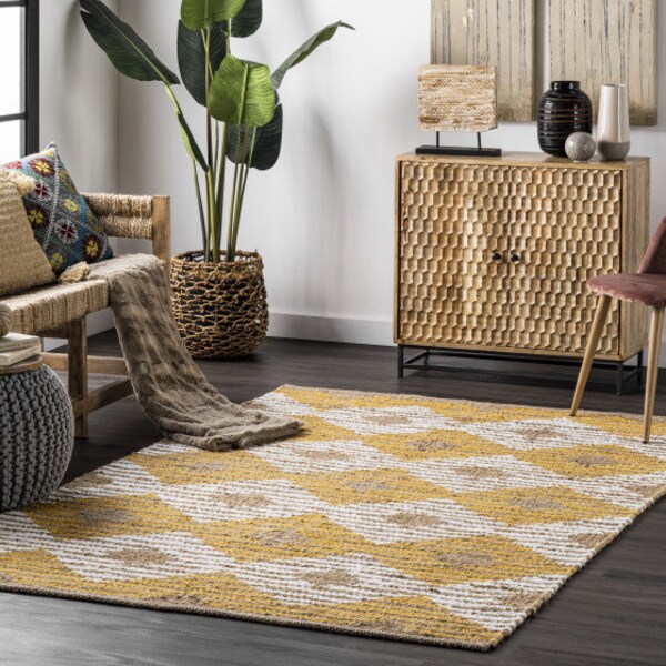 Geometric Rug - Etsy