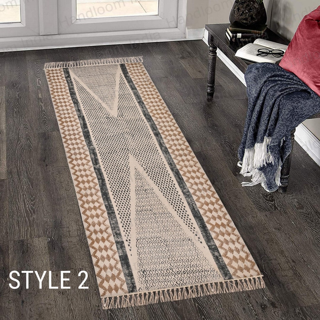 Machine Washable Rug Long Hallway Runner Staircase Runner Entry Rug ...