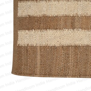 Jute Woven Stair Runner | Rustic Natural Rug | Farmhouse Eco-friendly ...