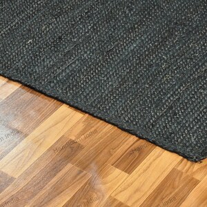 Natural Jute Area Rug for Living Room 5 X 7 Feet, Braided Soft ...