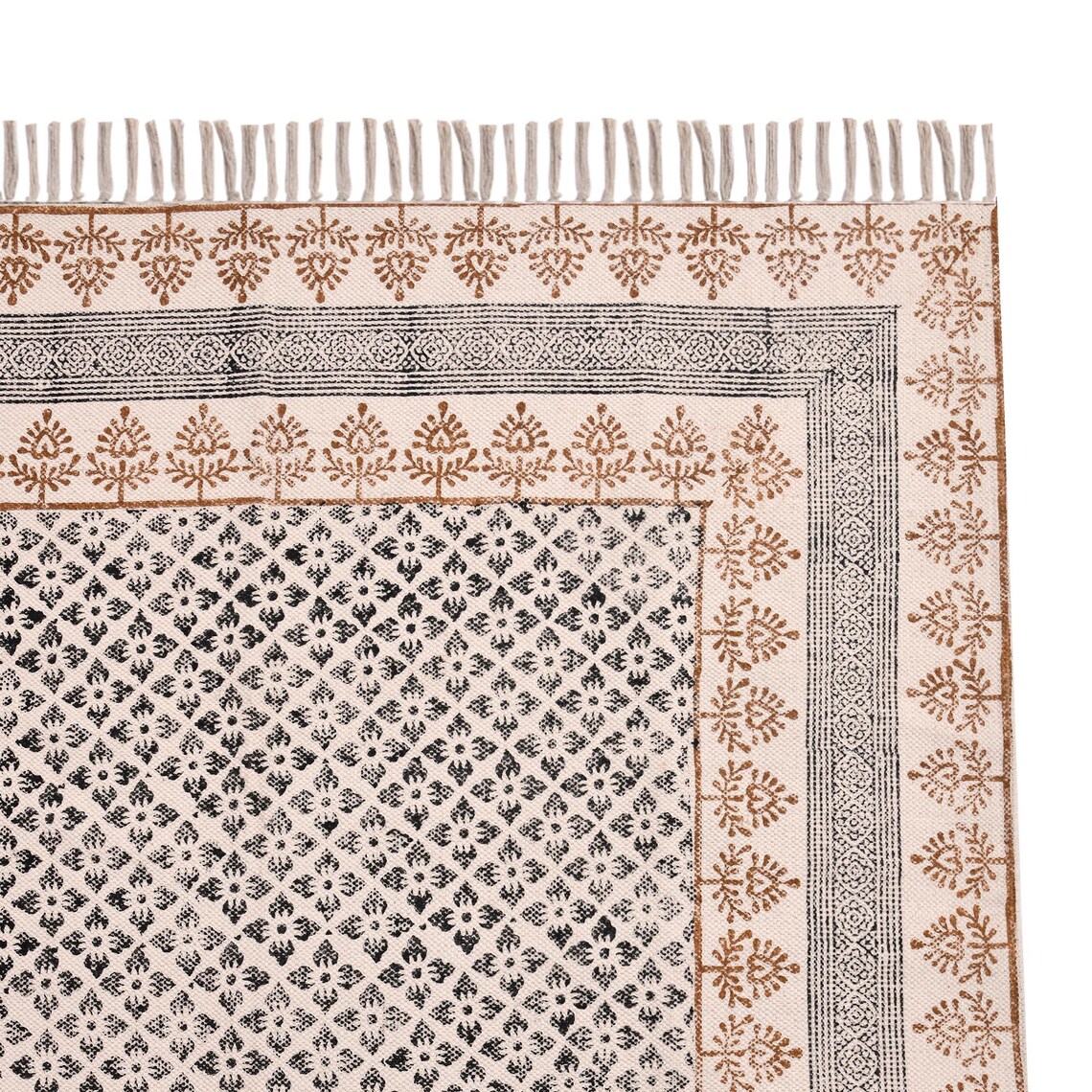 Home Washable Rug for Living Room/dining Room, Washable Cotton Rug ...