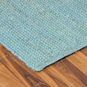 Natural Jute Area Rug for Living Room 5 X 7 Feet, Braided Soft ...
