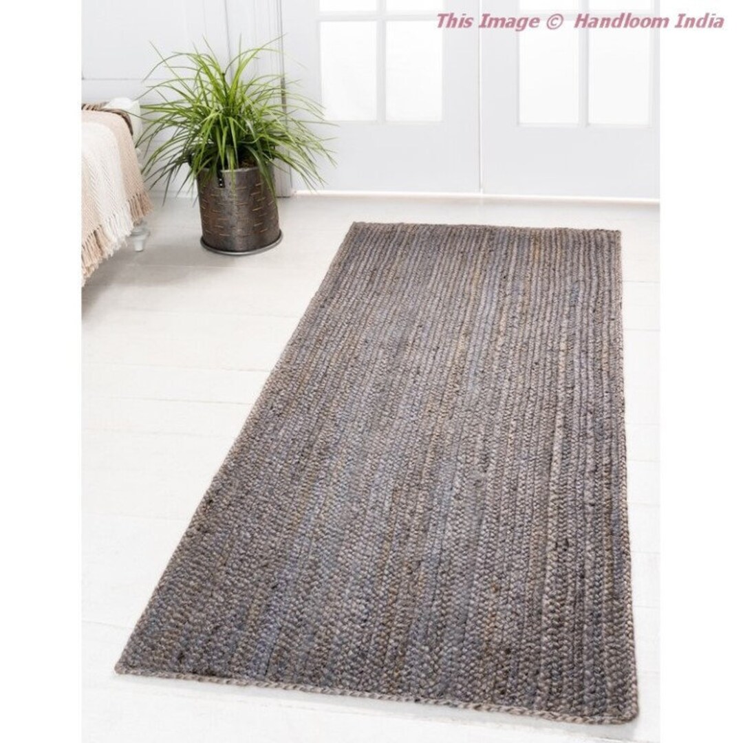 Gray Braided Entryways Rug Runner 2.5 X 12 Feet Soft Hallway - Etsy