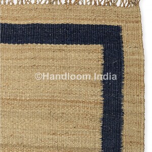 Natural Jute 5 X 7 Area Rug for Living Room FREE SHIPPING - Etsy