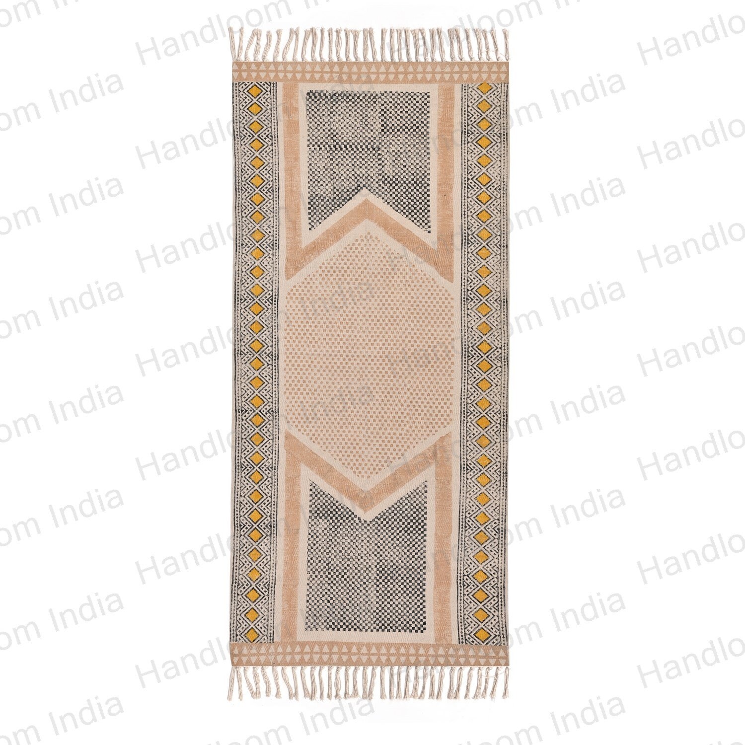 Home Washable Runner for Kitchen, Cotton Runner Rug, Washable Hall ...