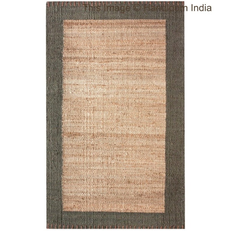 5x7 Natural Hemp Rug for Living Area Braided Jute Rug - Etsy
