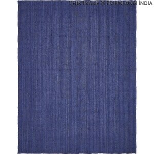 Buy Soft Navy Blue 5 X 7 Braided Area Rugs for Living Room ON SALE ...