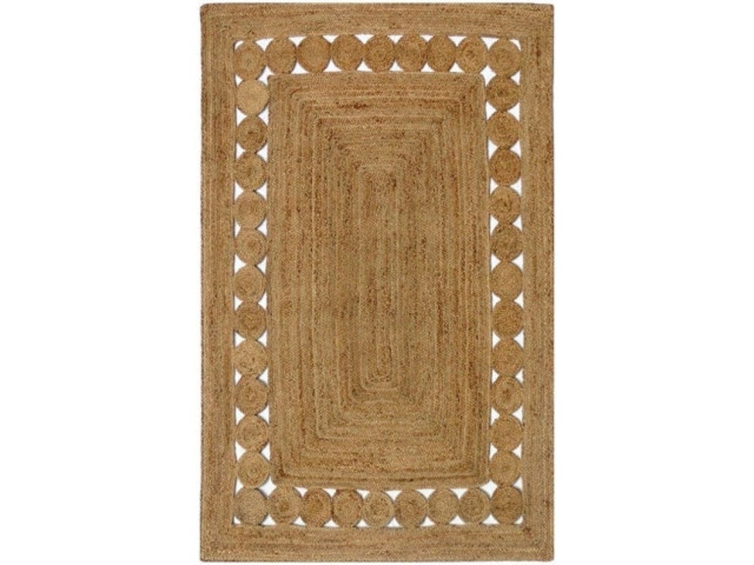 Natural Jute Rug for Living Room 5x7 Boho Decor Rugs ON SALE - Etsy