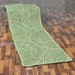 Mandala Pattern Runner Green Chindi Runner Soft Hallway Runner 2.5X20 ...