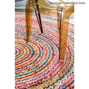 Buy Braided 5 X 7 Oval Area Rug for Living Room ON SALE - Etsy