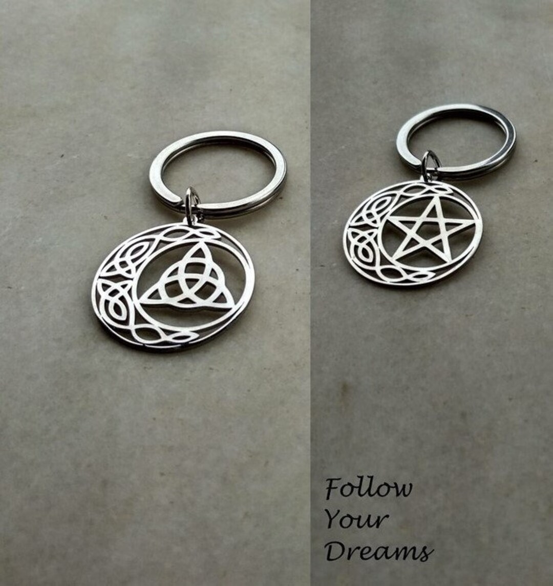 Magic Stainless Steel Keychains - Etsy