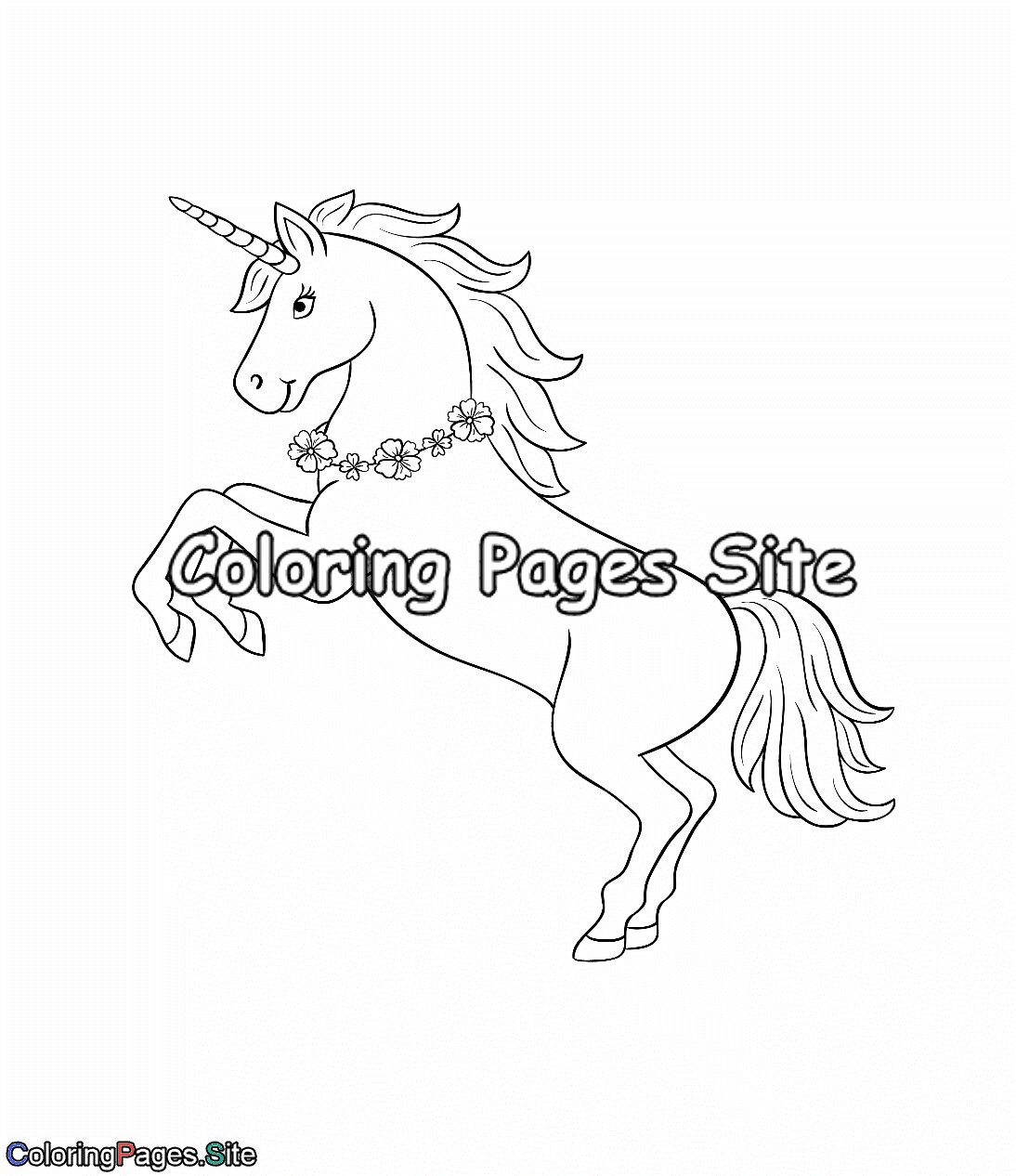 Amazing Unicorn Coloring Book for Kids - 10 Unique Coloring Pages ...