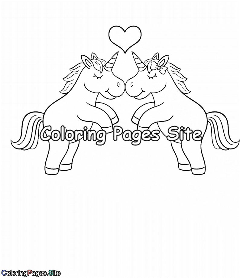 Amazing Unicorn Coloring Book for Kids - 10 Unique Coloring Pages ...