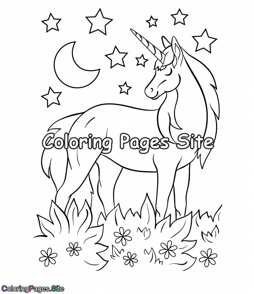 Amazing Unicorn Coloring Book for Kids - 10 Unique Coloring Pages ...