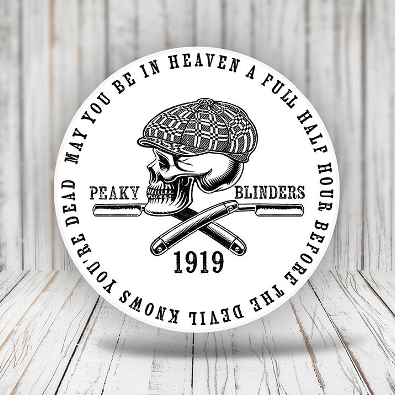 Peaky Blinders 1919 Vinyl Waterproof White Sticker/ Decal | Etsy