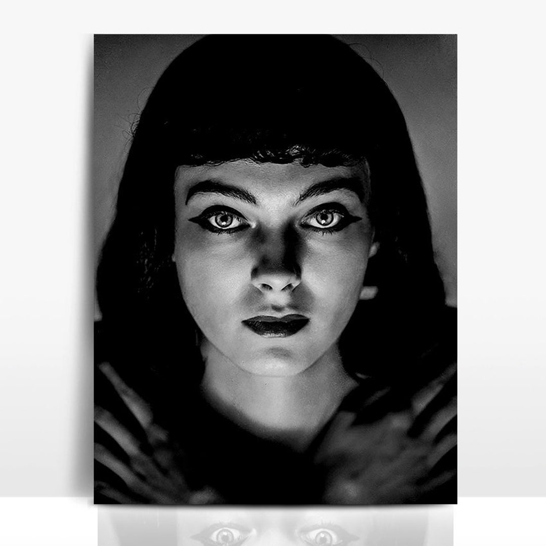 Gothic Beauty Actress Marta Toren Print Hollywood Vamp - Etsy