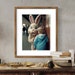 Easter Bunny Poster Scary Rabbit Painting, Pop Surrealism, Lowbrow ...