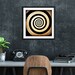 Vintage Hypno Swirl Wall Art Print - Etsy