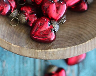 Red Mercury Glass | Etsy