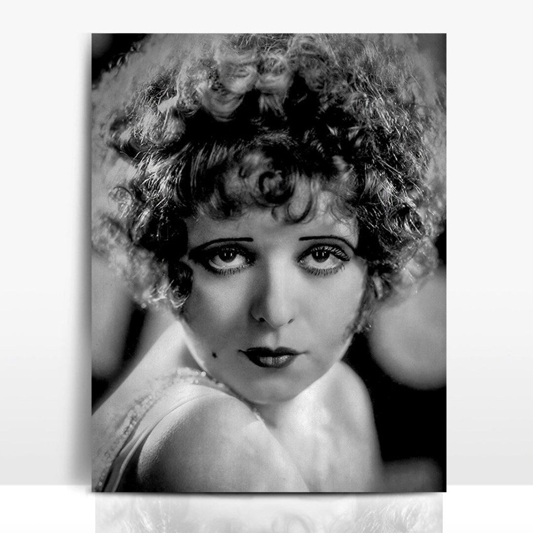 Vintage Actress Clara Bow Remembering The It Girl Print Female Silent Film Actor Betty Boop