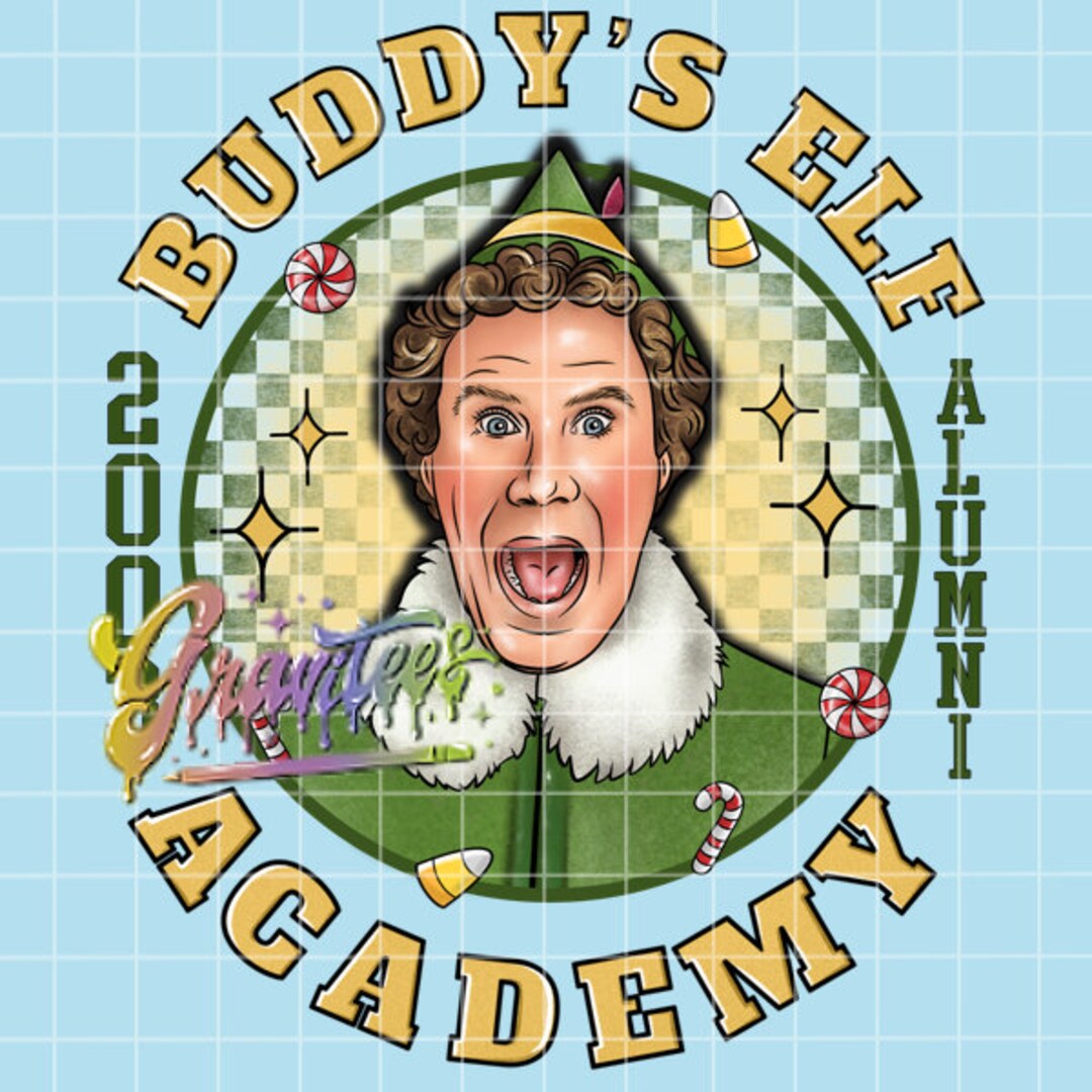 Buddy's Elf Academy Png, Elf Christmas Clipart, Buddy the Elf Clipart ...