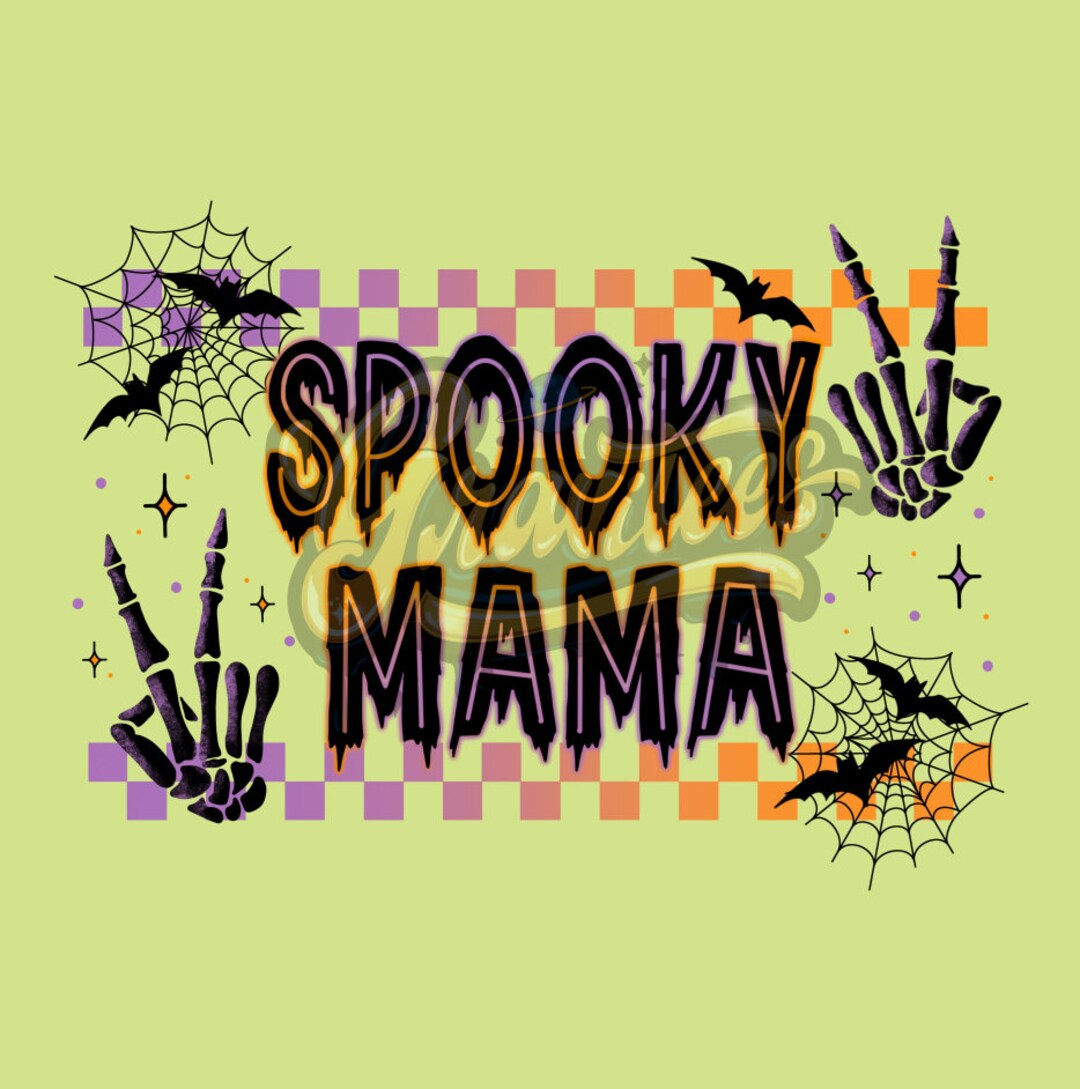 Spooky Mama PNG, Halloween Mama Clipart, Spooky Mom Clipart, Halloween ...