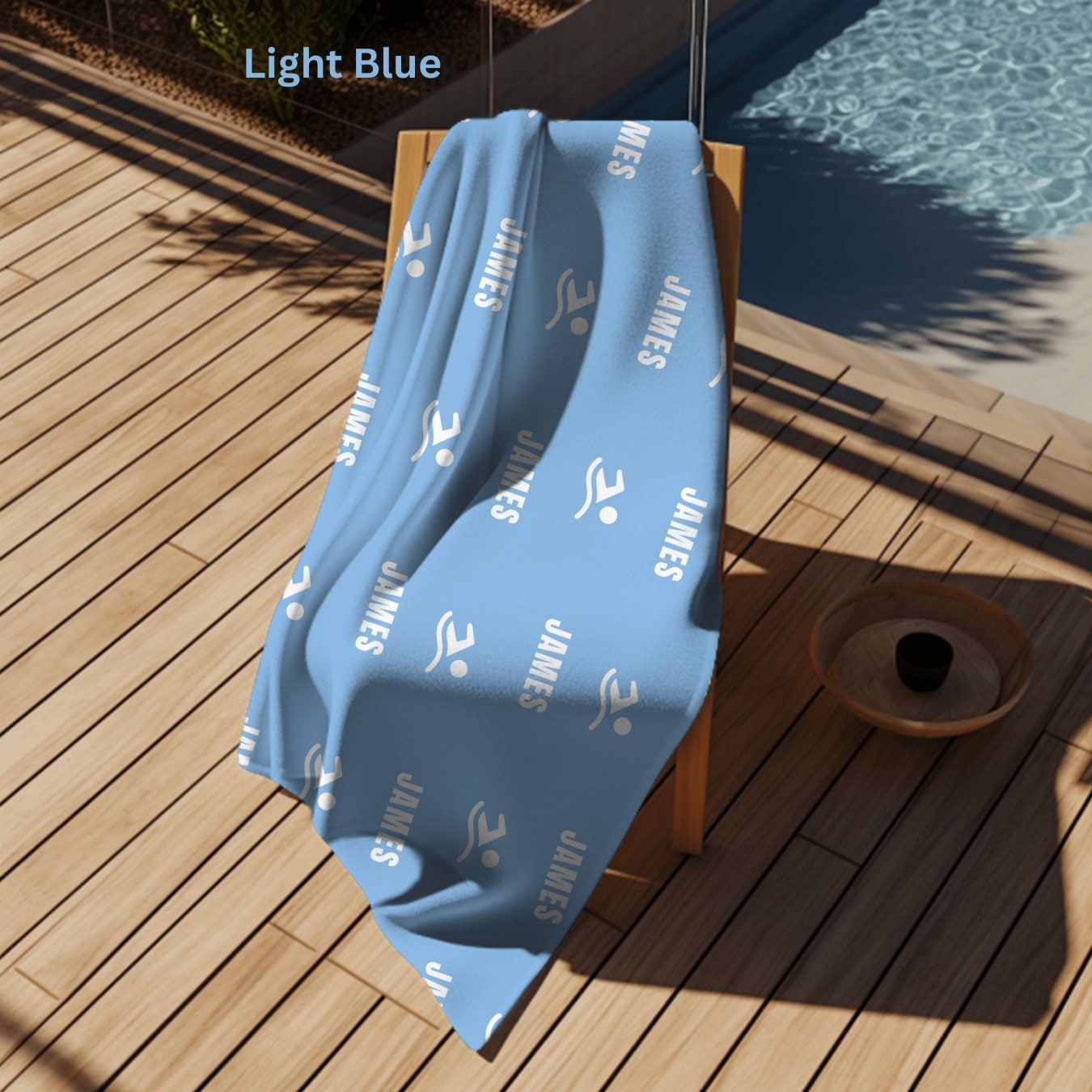 Personalized Monogram Swim Team Towel - Custom Swim Athlete Gift - Etsy