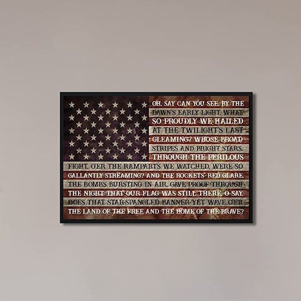 The National Anthem - Etsy