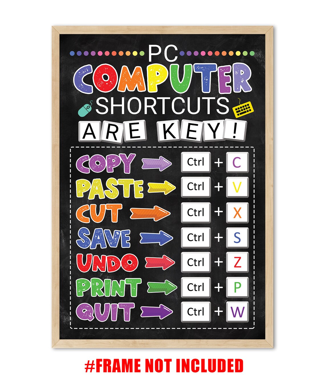 16x24 Computer Lab School Sign Poster Unframed, IT Computers Teacher ...