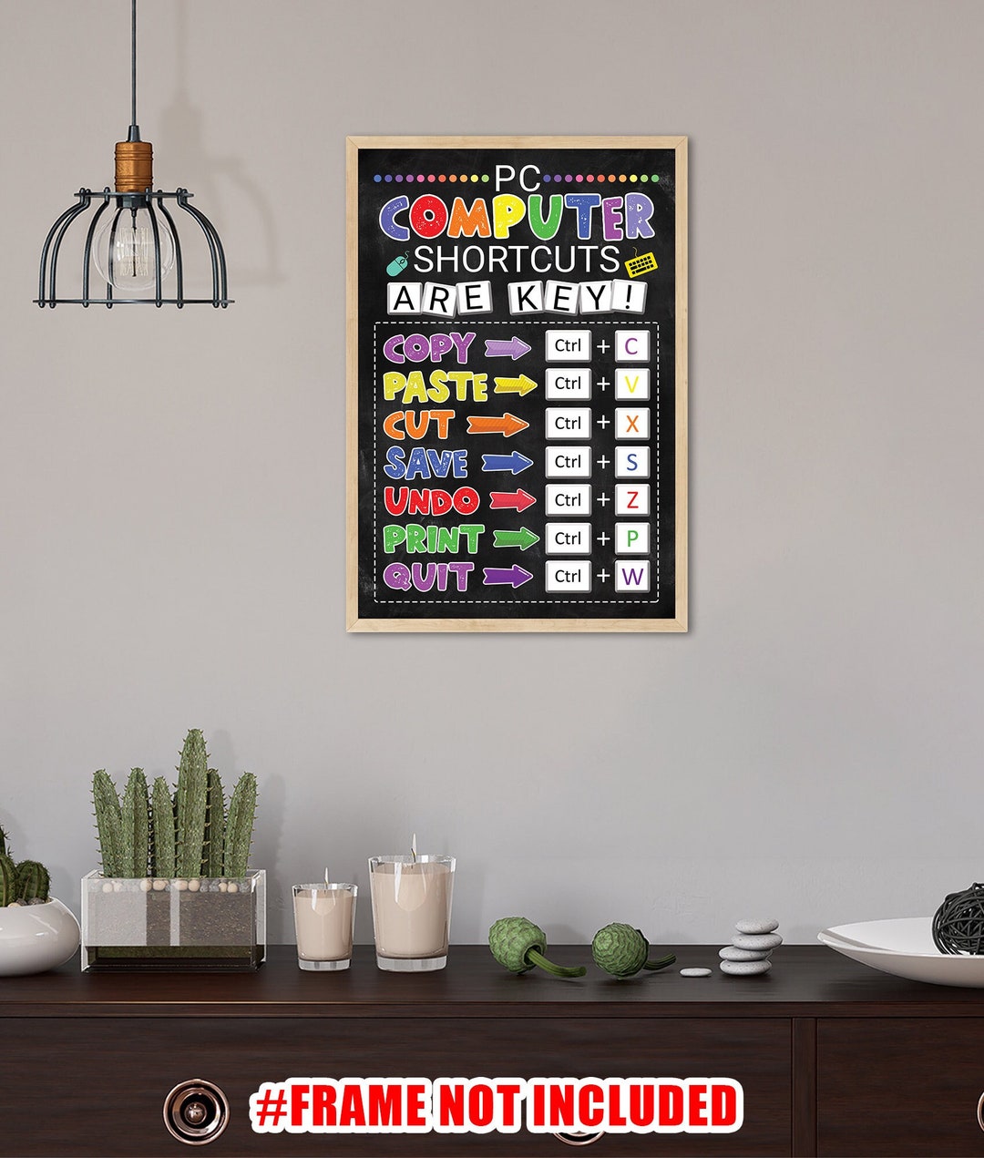 16x24 Computer Lab School Sign Poster Unframed, IT Computers Teacher ...