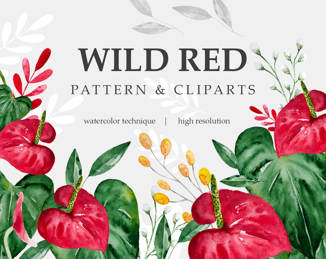 Seamless Patterns With Floral Watercolor, Watercolor Art, Seamless ...