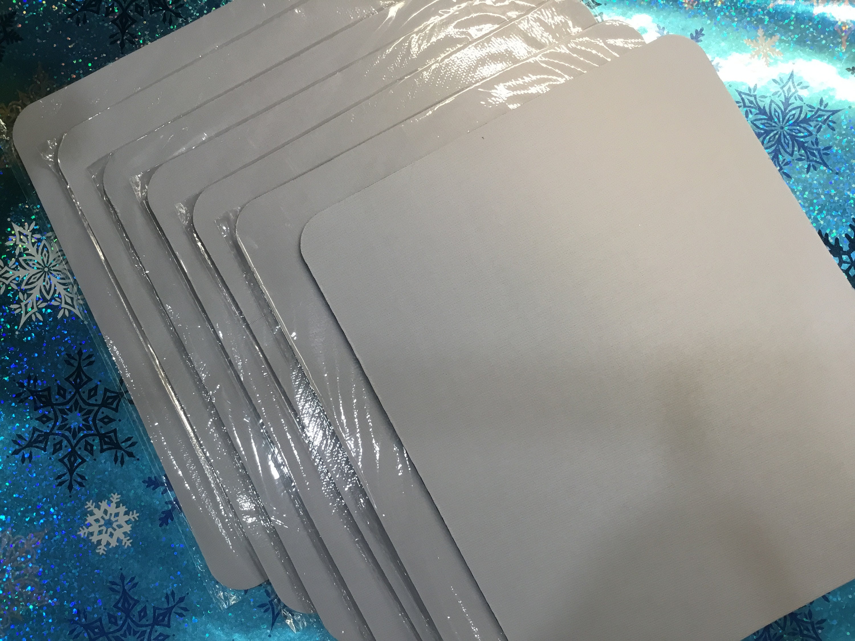 Blank Mouse Pad, Clean and Individually Wrapped, 9.5 X 8 Inches ...