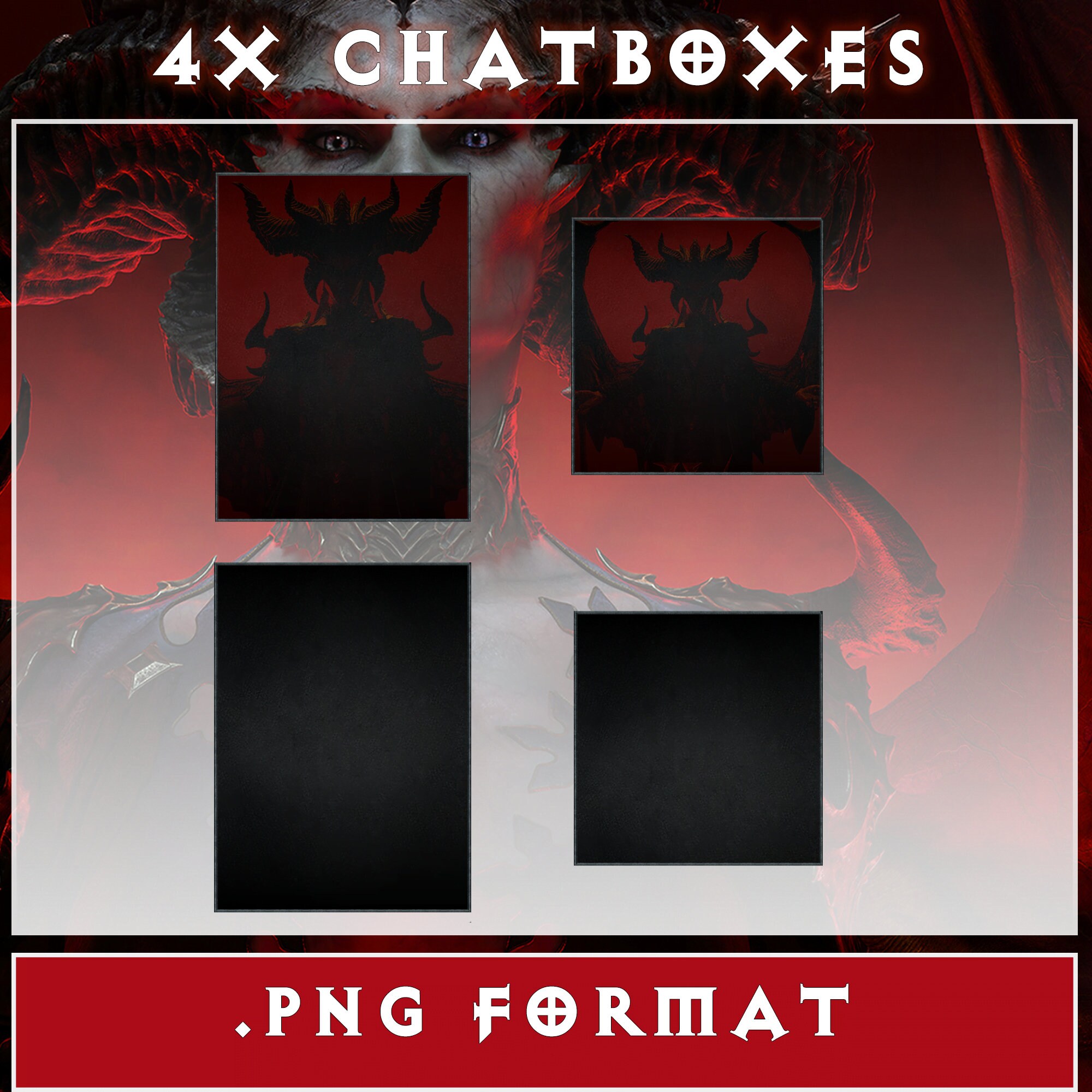 Diablo 4 Fantasy Goth Stream Package for Livestream, Twitch - Etsy