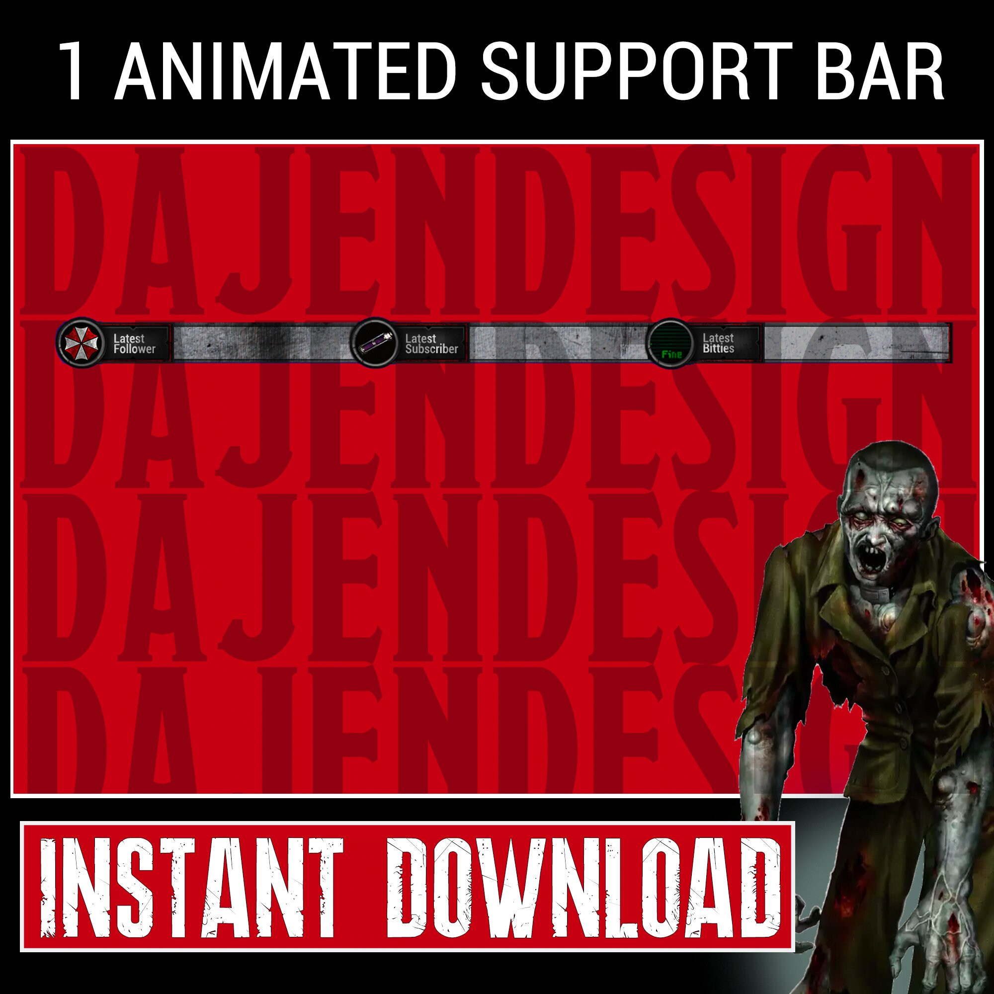 Resident Evil Dark Horror Stream Package for Livestream - Etsy UK