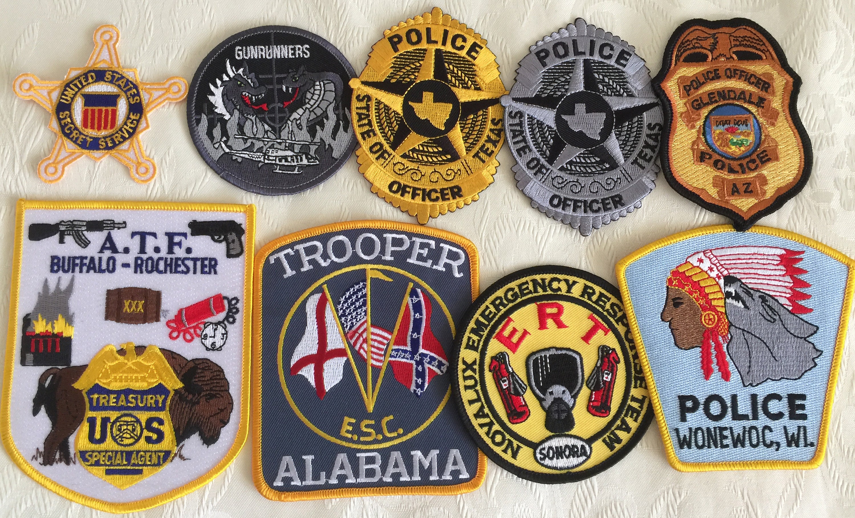 US Police SWAT ERT Patch. Lot of 9 - Etsy