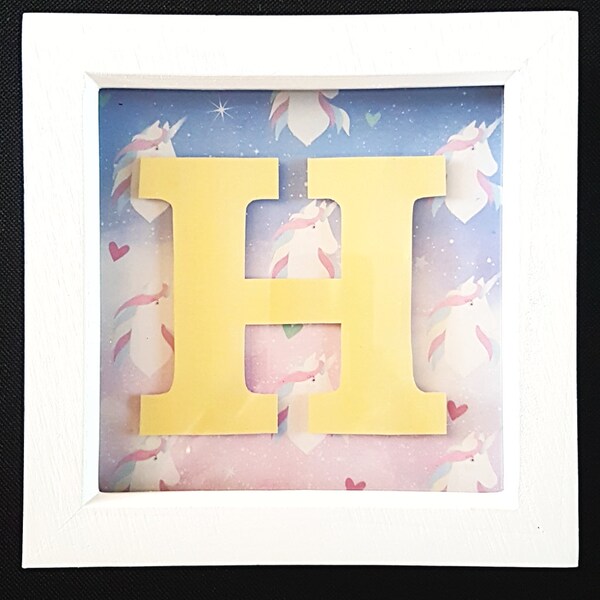 Personalised Box Frame - Make Your Own Box Frame