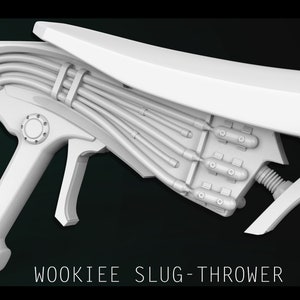 Wookiee Slug Thrower 3D Printed Kit - Etsy