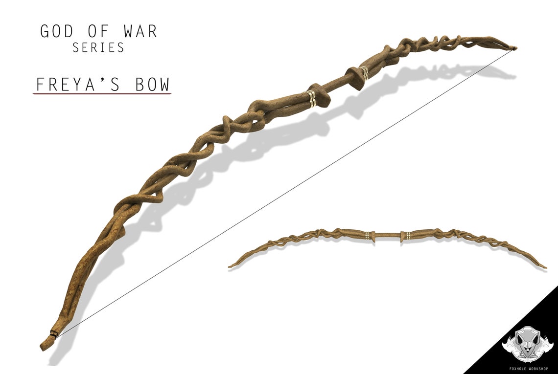 God of War Freya's Weapon Set 3D Printed Kit - Etsy