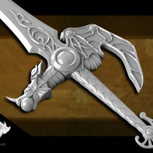 Zenithian Sword 3D Printed Kit - Etsy