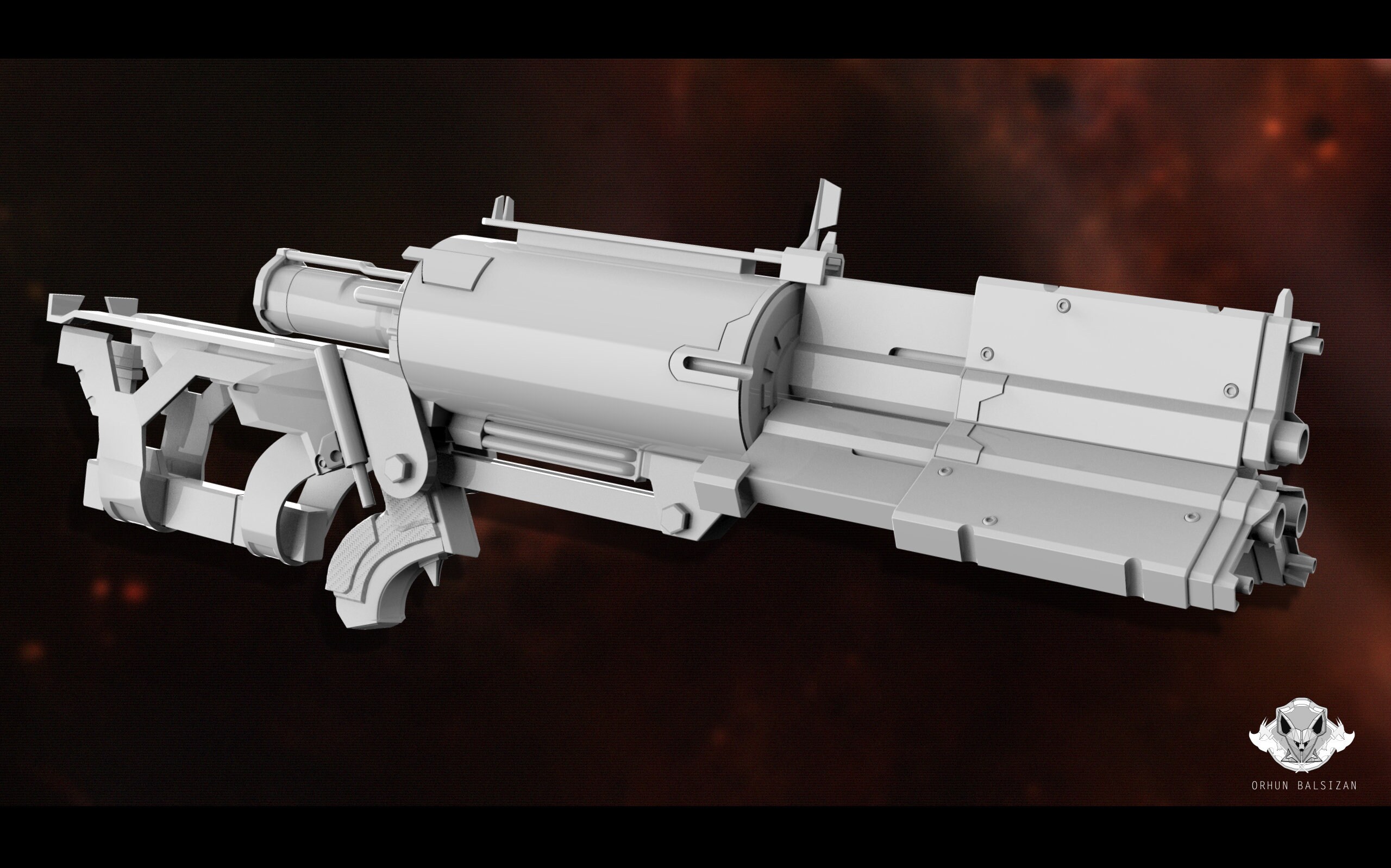 Dead Space Pulse Rifle 3D Printed Kit | Etsy India