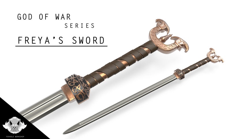 God of War Freya's Weapon Set 3D Printed Kit - Etsy
