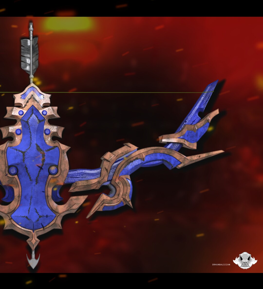 Sylvanas Windrunner Bow 3D Printed Kit - Etsy