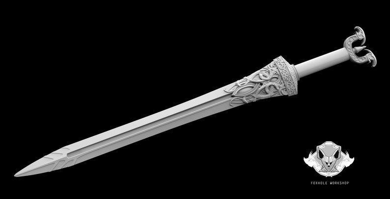 God of War Ragnarok Freya's Sword 3D Printed Kit - Etsy