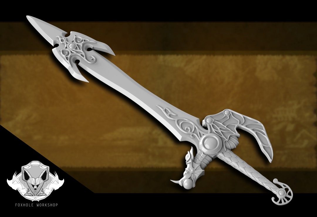 Zenithian Sword 3D Printed Kit - Etsy